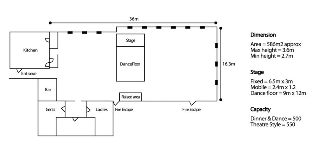 The Grand Ballroom | La Royale Banqueting Suites | London | Halls for hire